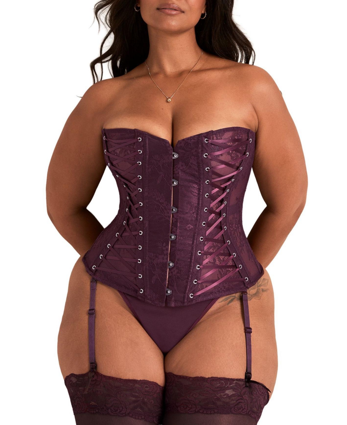 Click here for Adore Me Nikita Womens Plus-Size Unlined Boned Cor... prices