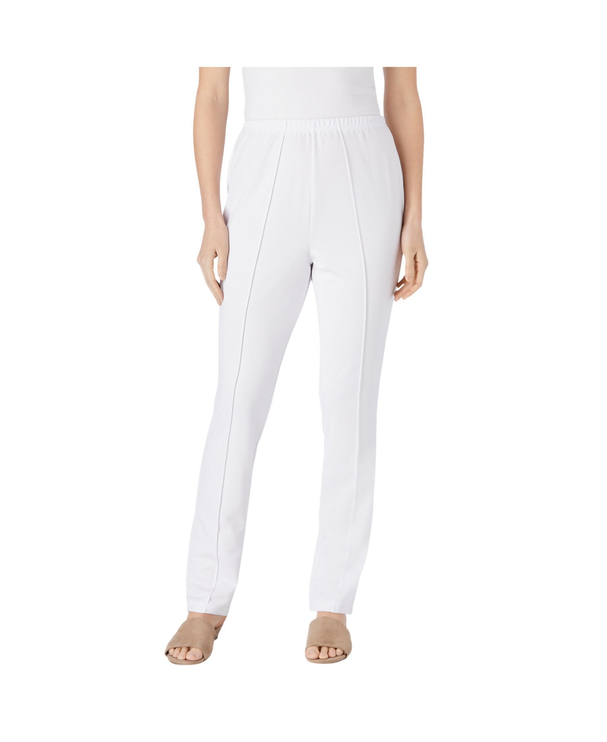 Click here for Woman Within Plus Size Tall The Hassle-Free Elasti... prices