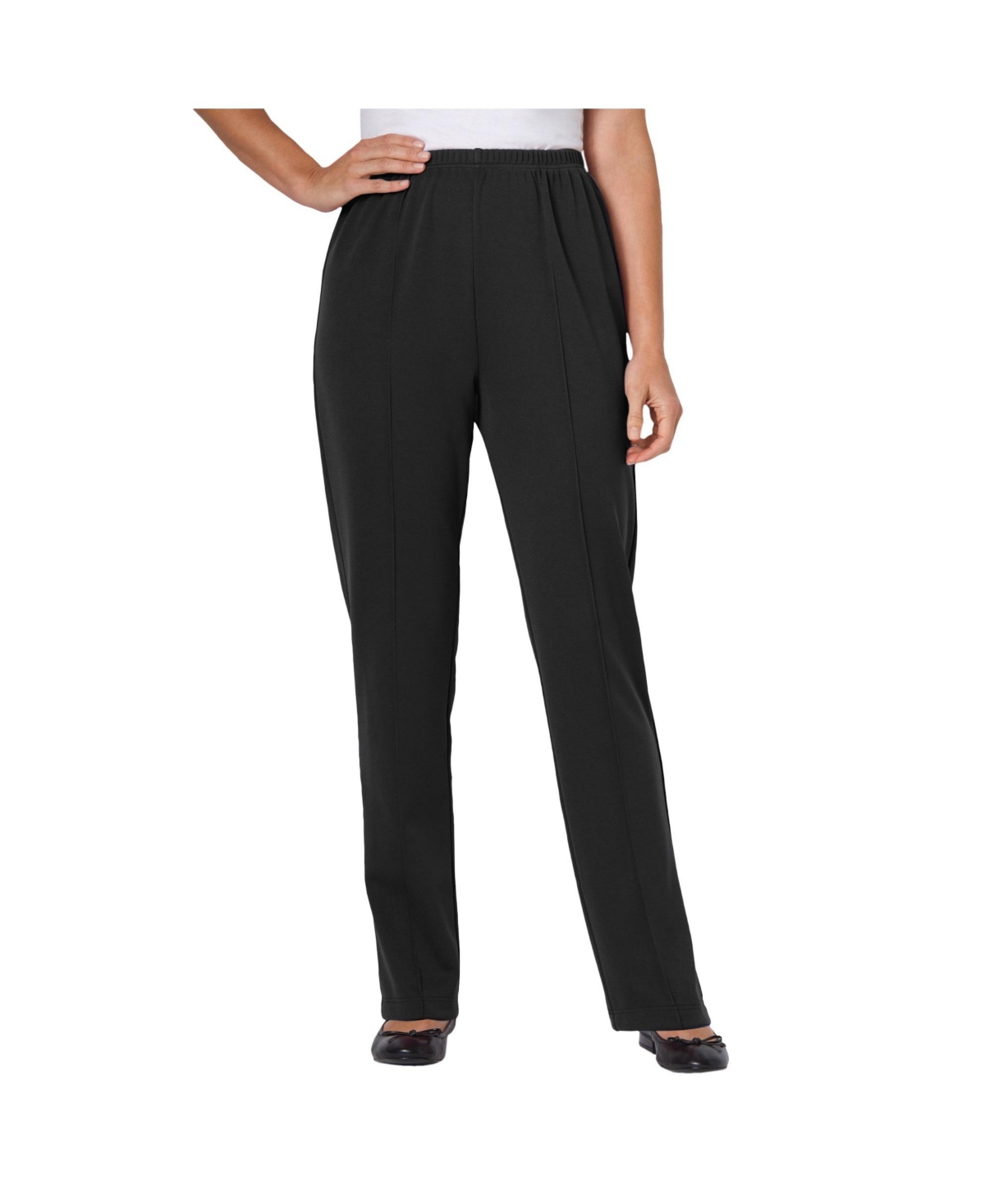 Click here for Woman Within Womens Within Tall Knit Hassle-Free P... prices