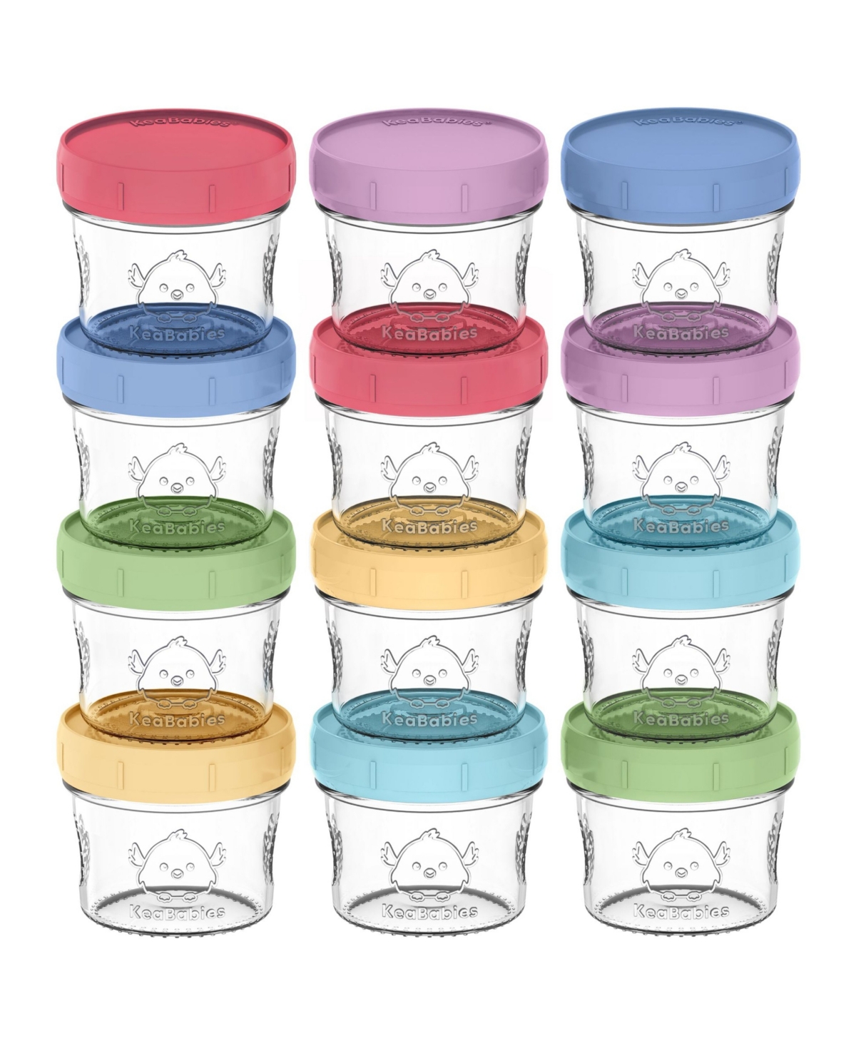 Click here for KeaBabies 12pk Prep Baby Food Storage Containers... prices