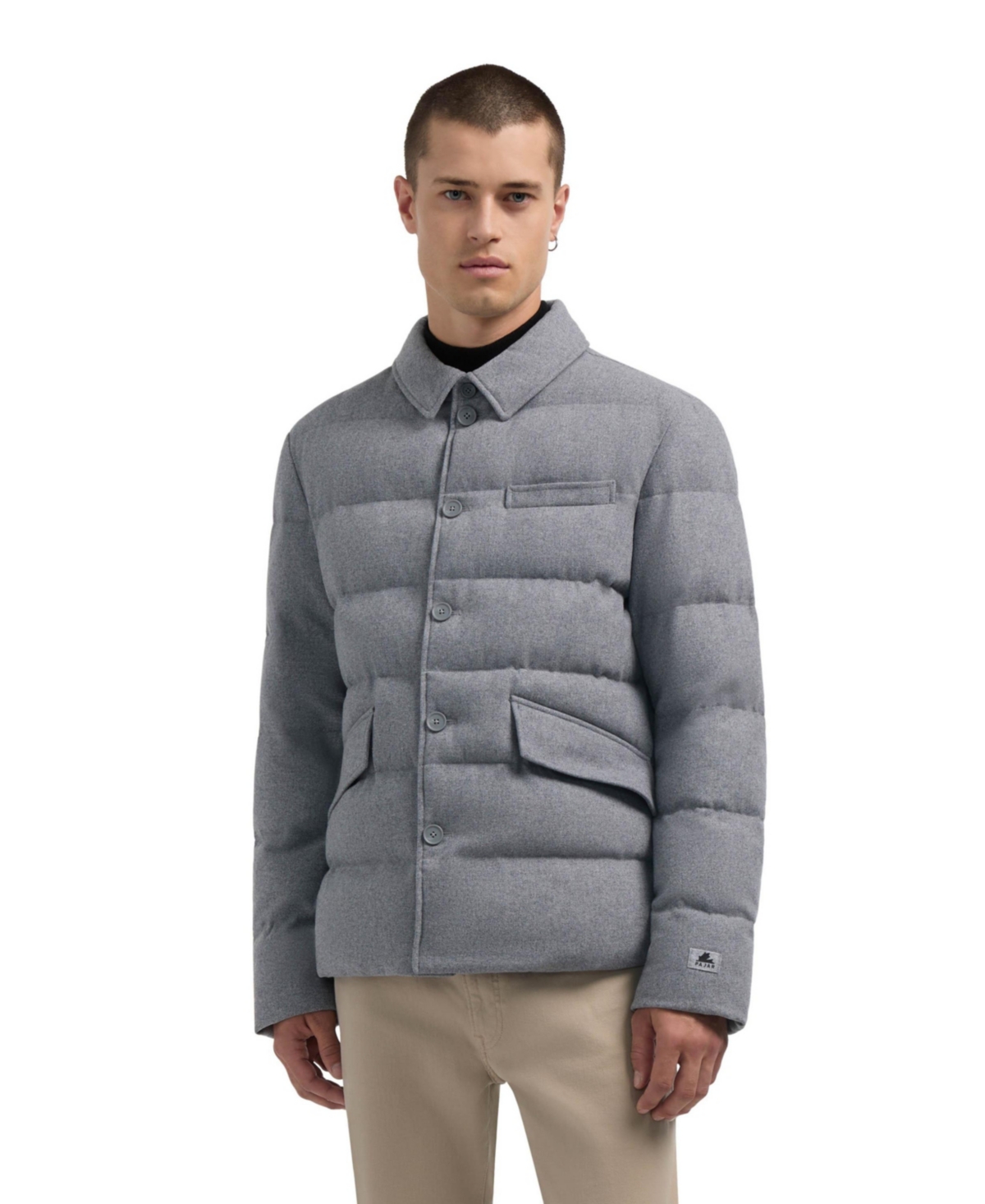Click here for Pajar Mens Roman Dressy Quilted Wool Jacket - Ligh... prices