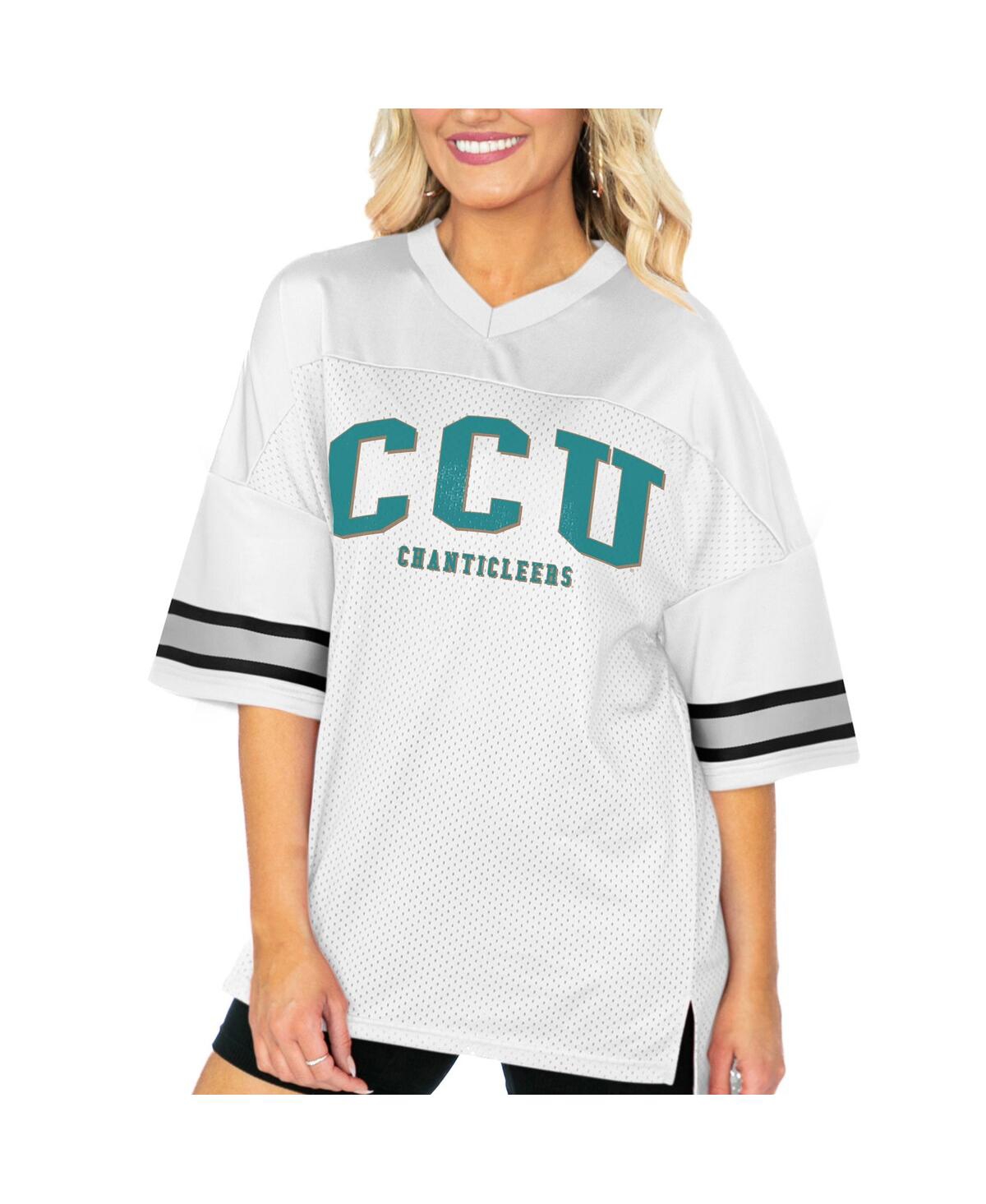Click here for Gameday Couture Womens White Coastal Carolina Chan... prices