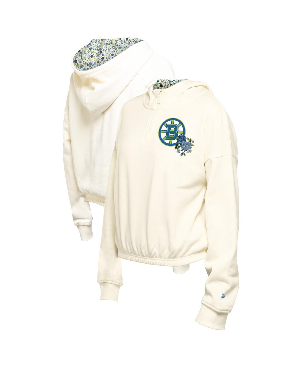 Click here for New Era Mens Cream Boston Bruins Glam Game Quarter... prices