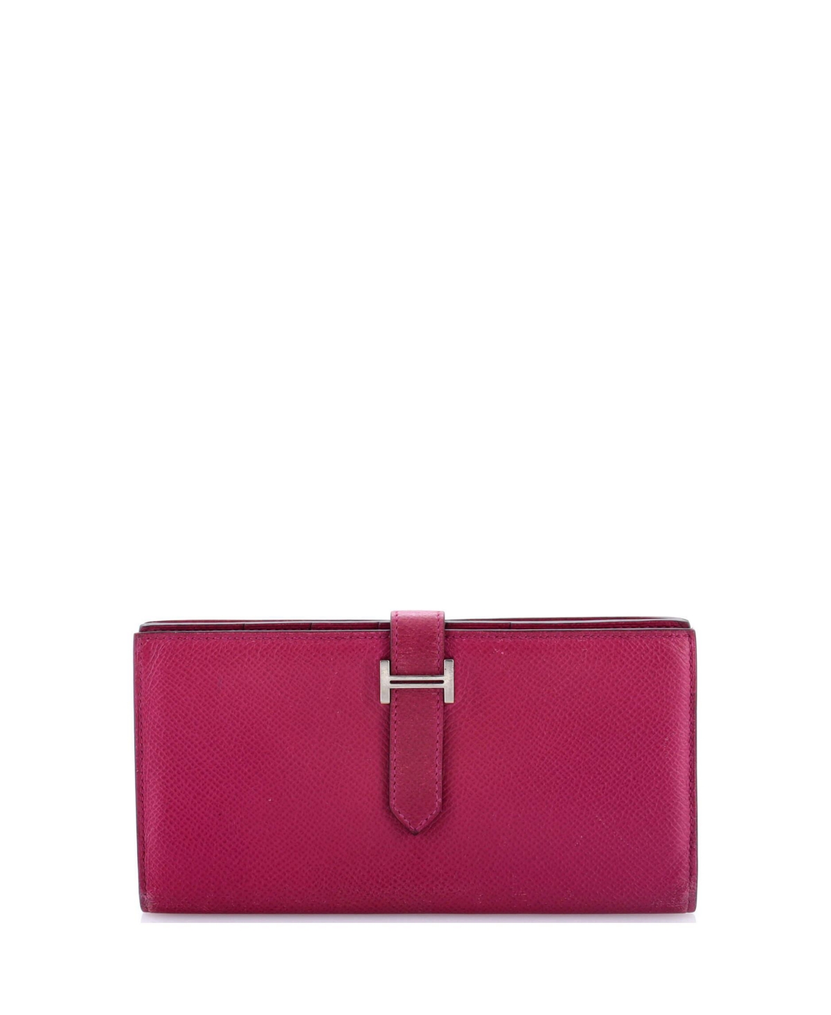 Click here for Pre-Owned Hermes Long Bearn Wallet Epsom - Pink prices