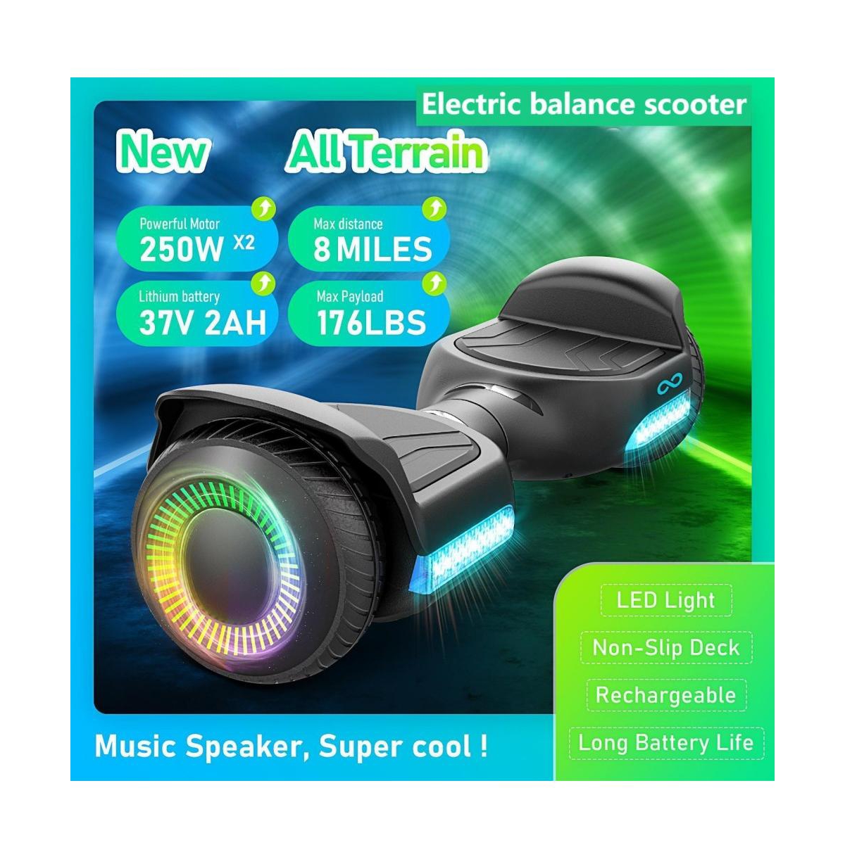 Click here for Everyfun Kids All-Terrain Self-Balancing Scooter-C... prices