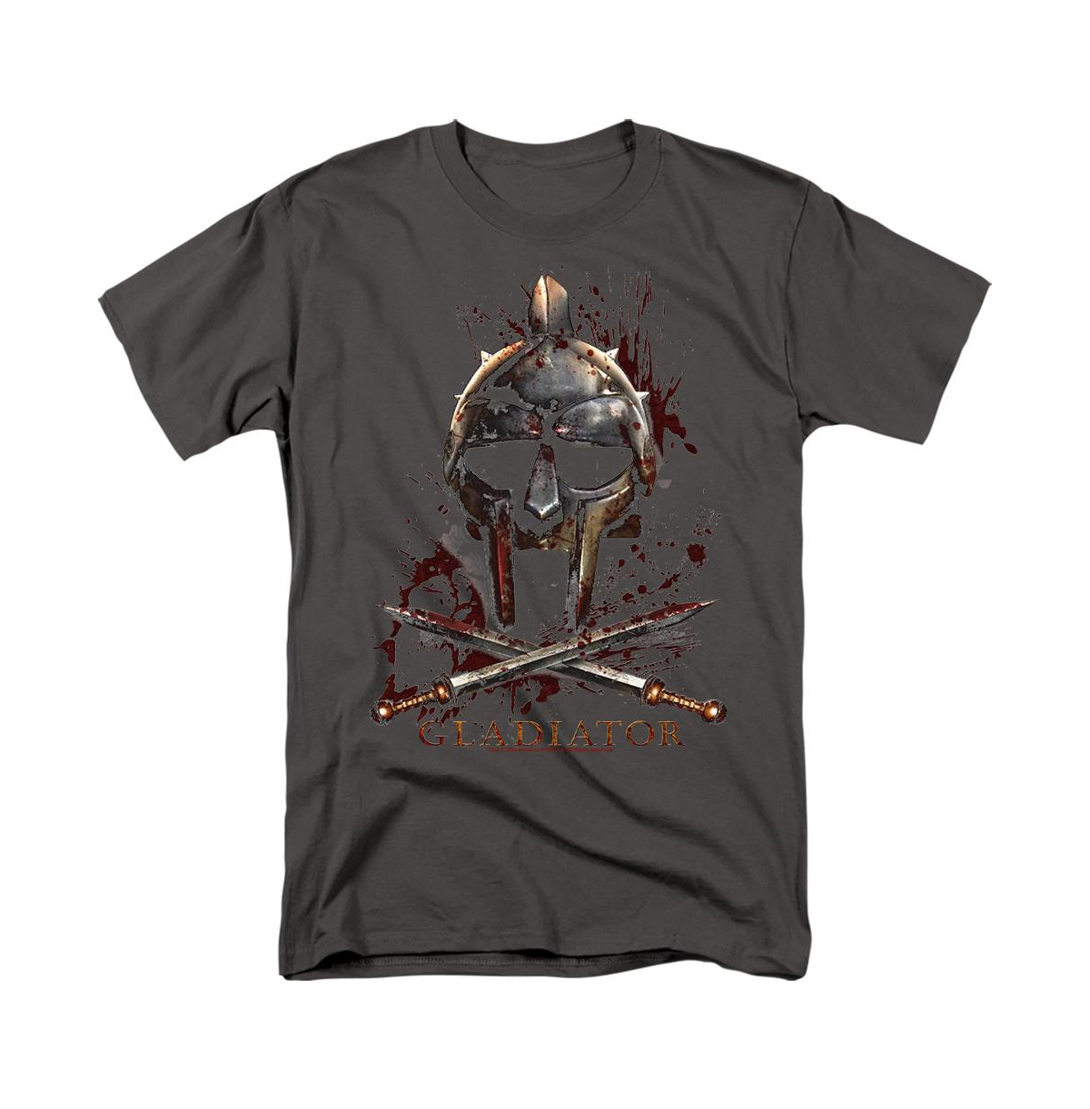 Click here for Logovision Mens Gladiator Helmet T Shirt - Black prices
