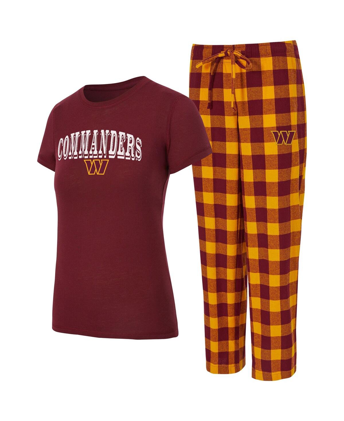 Click here for Concepts Sport WomensÂ Burgundy  Gold Washington C... prices