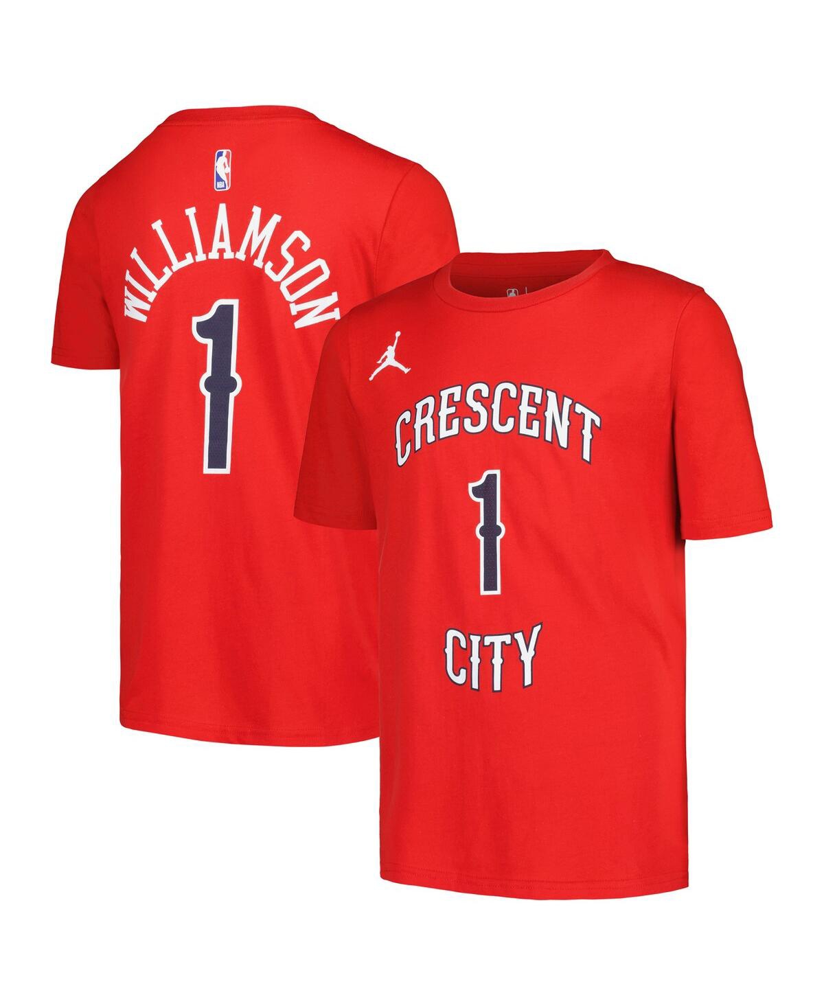 Click here for Jordan Big Boys and Girls Zion Williamson Red New... prices