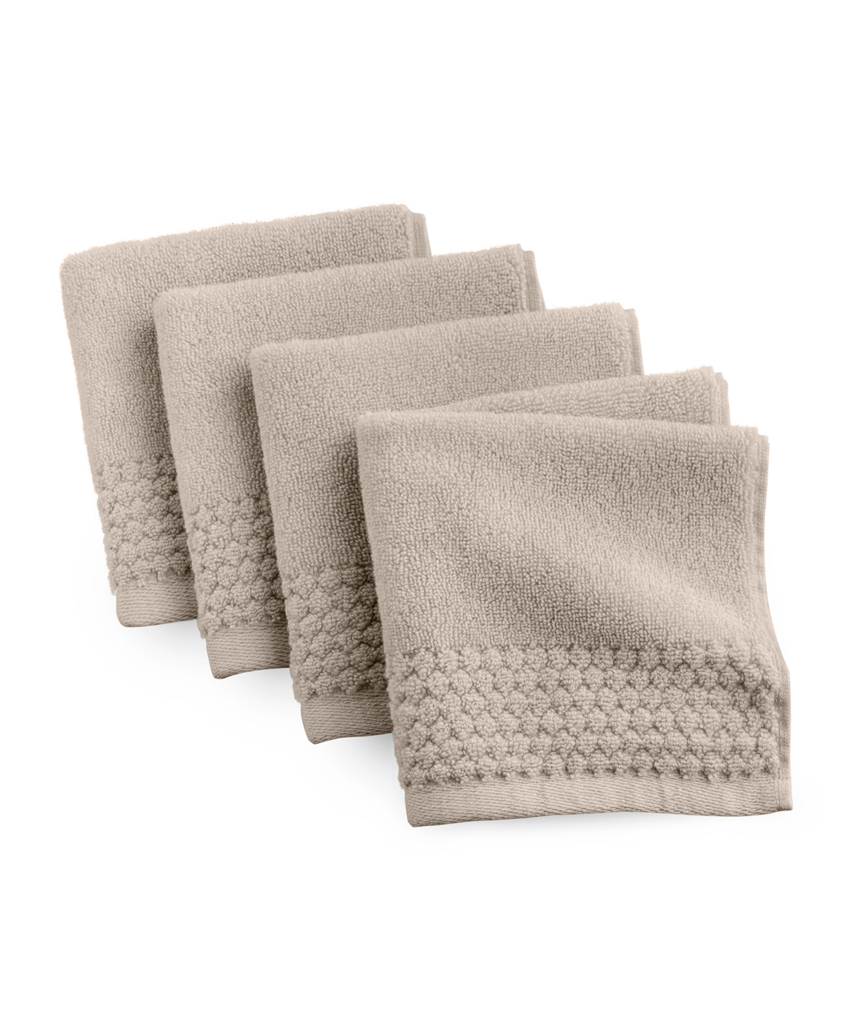 Click here for The Bath House Cotton 4-Pack Washcloth Set  13 x 1... prices