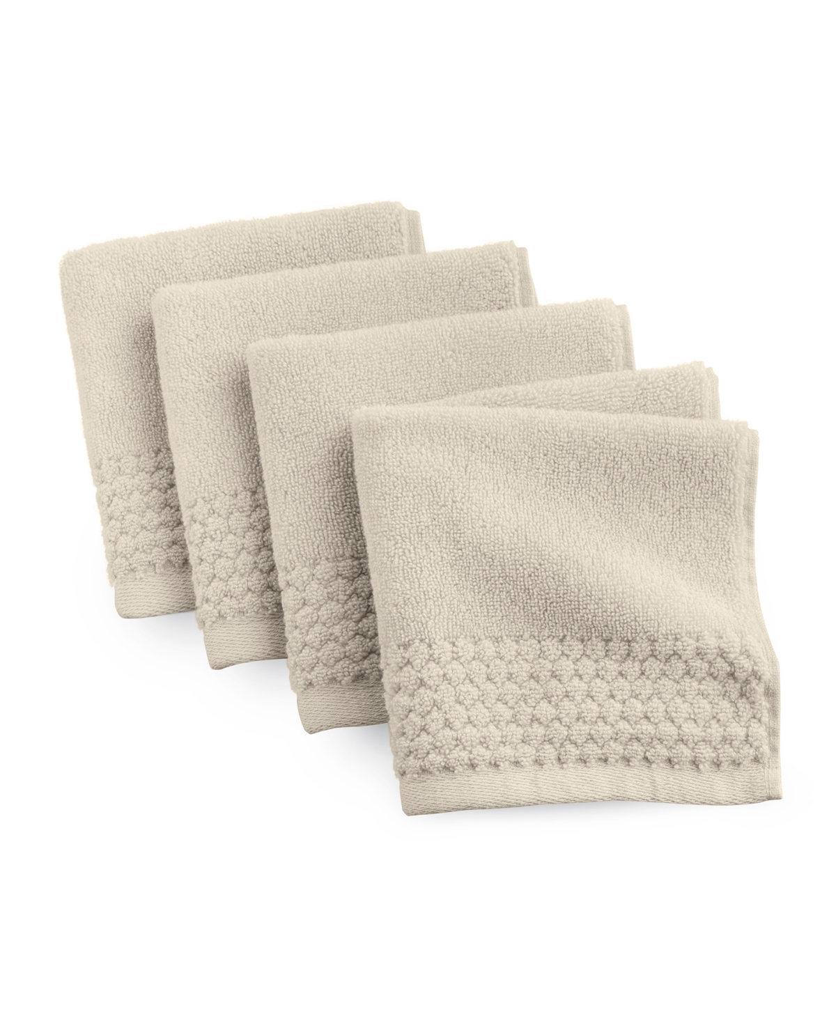 Click here for The Bath House Cotton 4-Pack Washcloth Set  13 x 1... prices