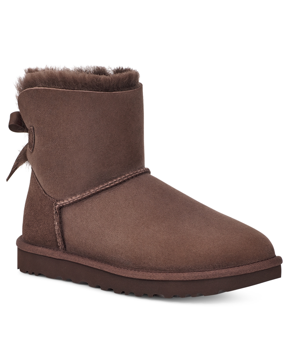 Click here for Ugg Womens Mini Bailey Bow Ii Slip On Boots - Rock... prices