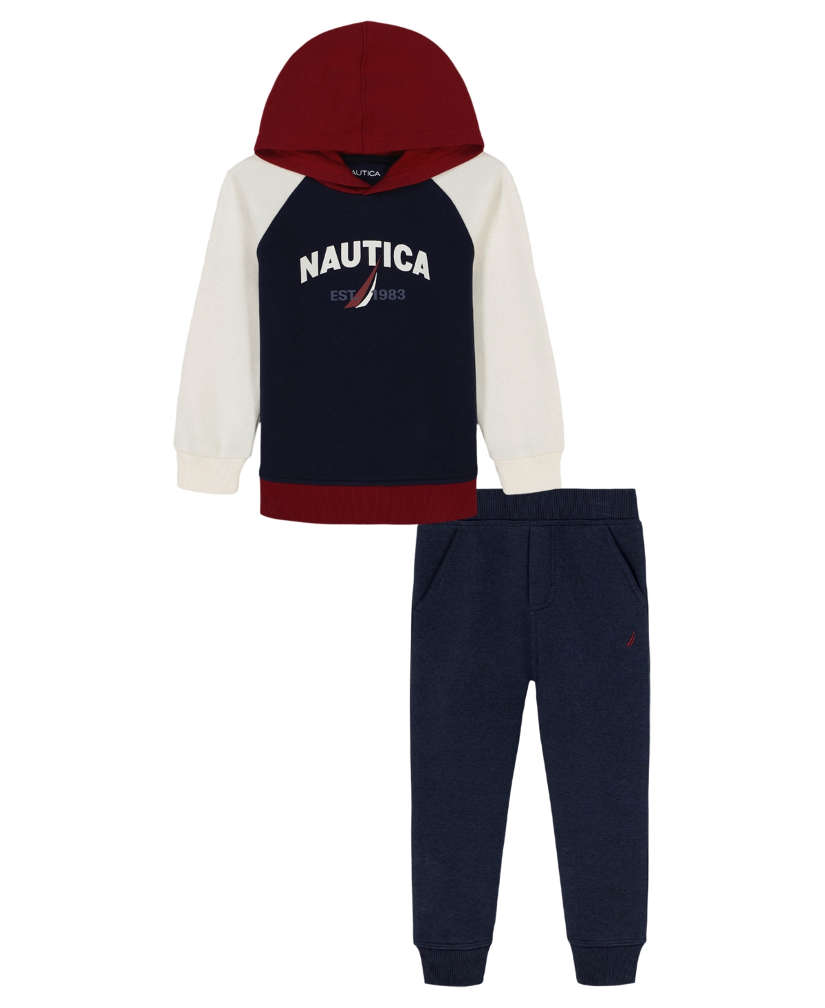 Click here for Nautica Boys Toddler and Little 2T-7 2-Piece Hoodi... prices