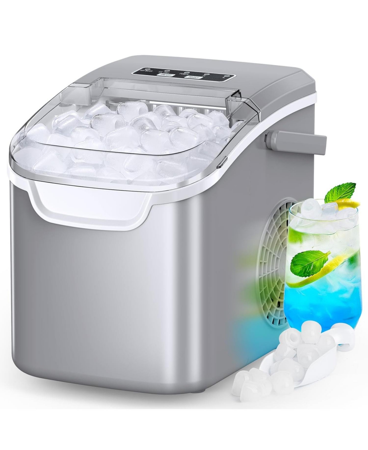 Click here for Cowsar Countertop Ice Maker Machine  8 Ice Cubes i... prices