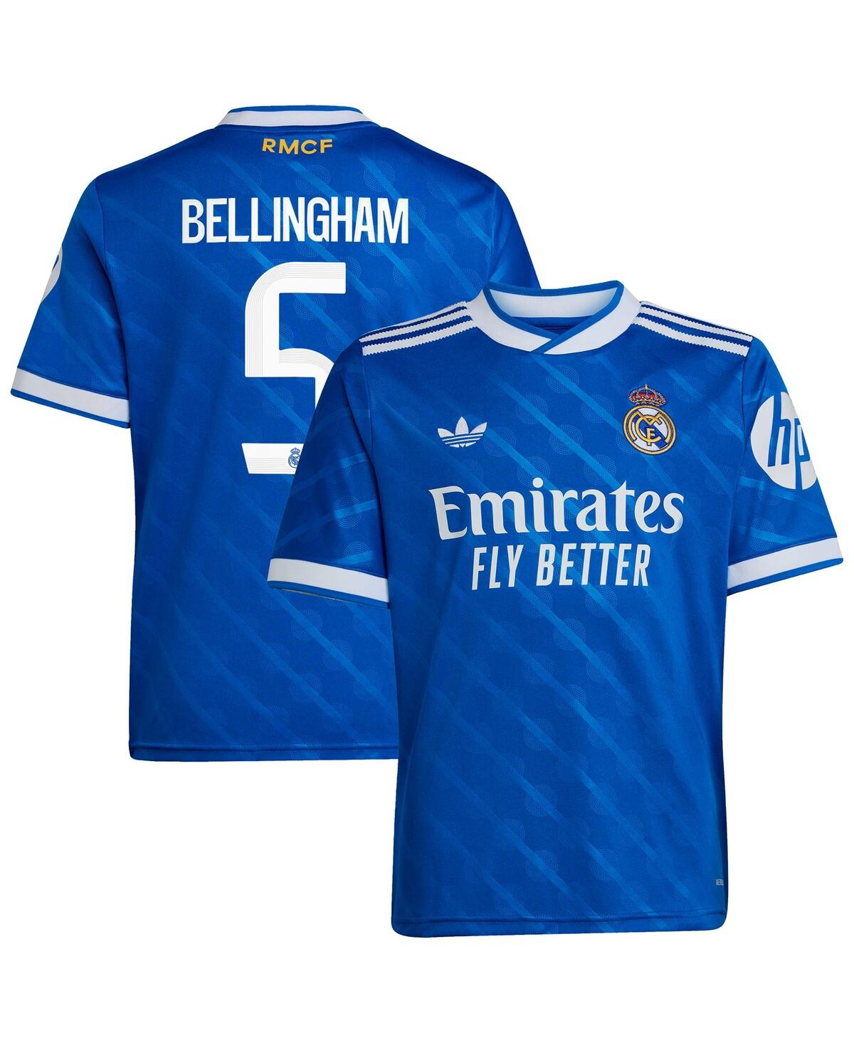 Click here for Adidas Big Boys and Girls Jude Bellingham Blue Rea... prices
