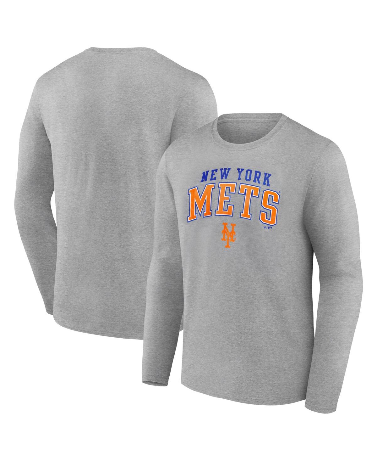 Click here for Fanatics Mens Heather Gray New York Mets Iconic Lo... prices