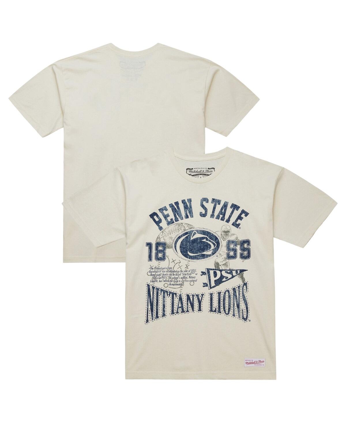 Click here for Mitchell & Ness Mens Cream Penn State Nittany Lion... prices