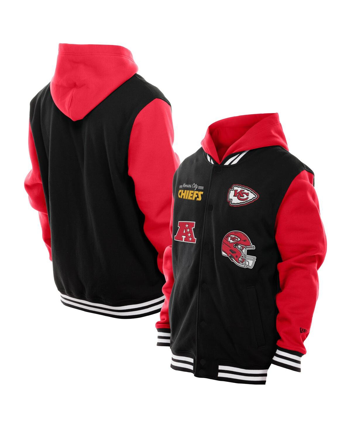 Click here for New Era Mens Black Kansas City Chiefs Full-Snap Fl... prices