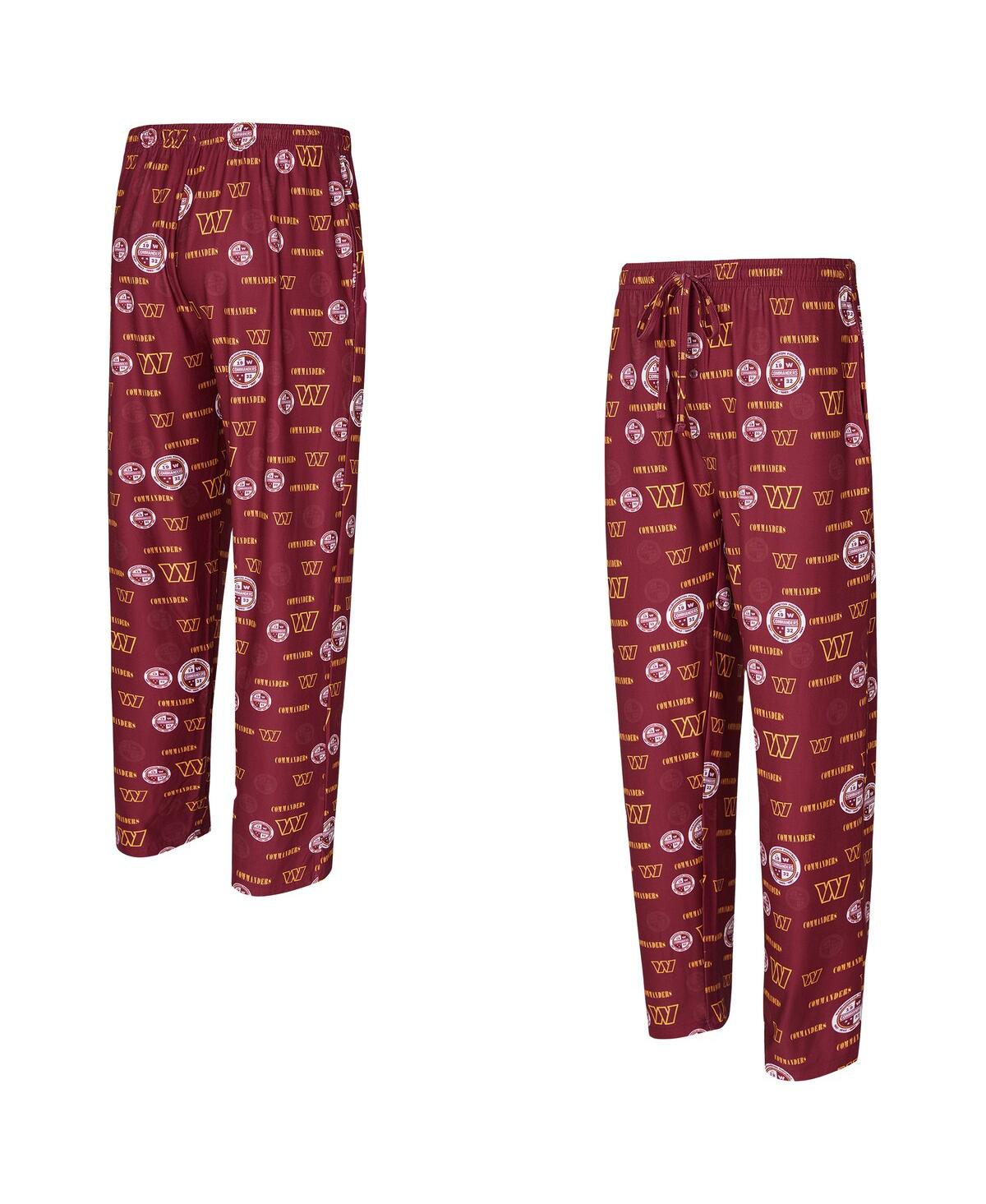 Click here for Concepts Sport Mens Burgundy Washington Commanders... prices