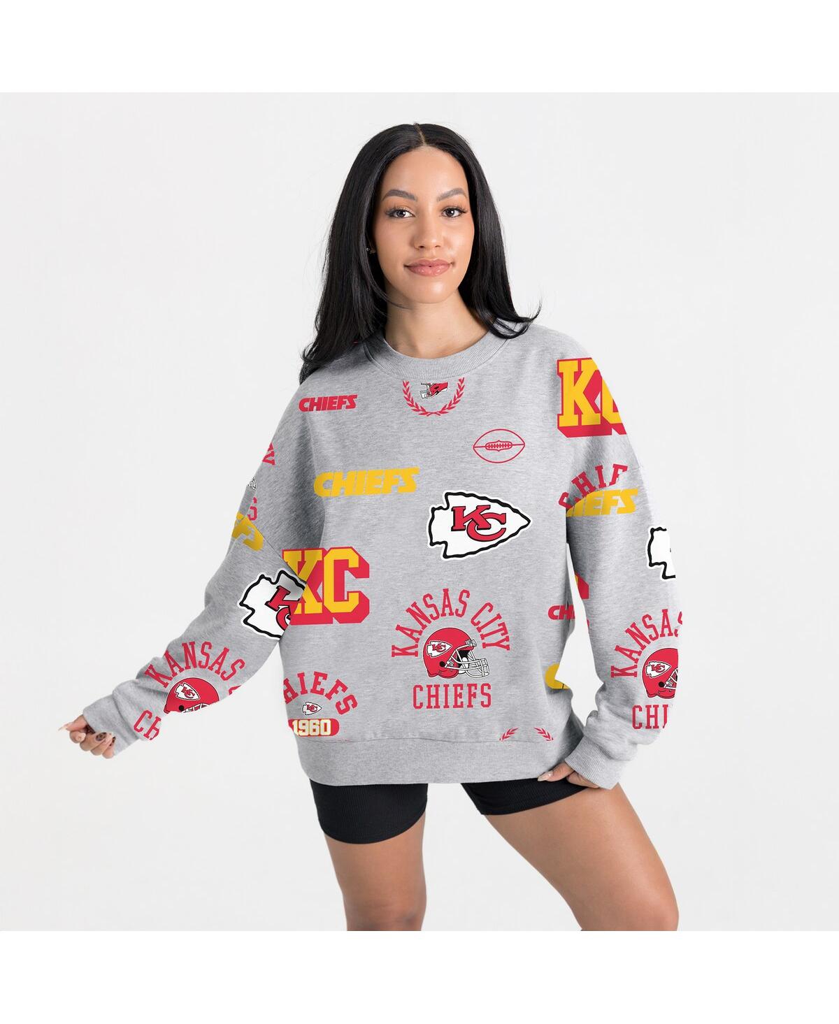 Click here for Gameday Couture Womens Heather Gray Kansas City Ch... prices