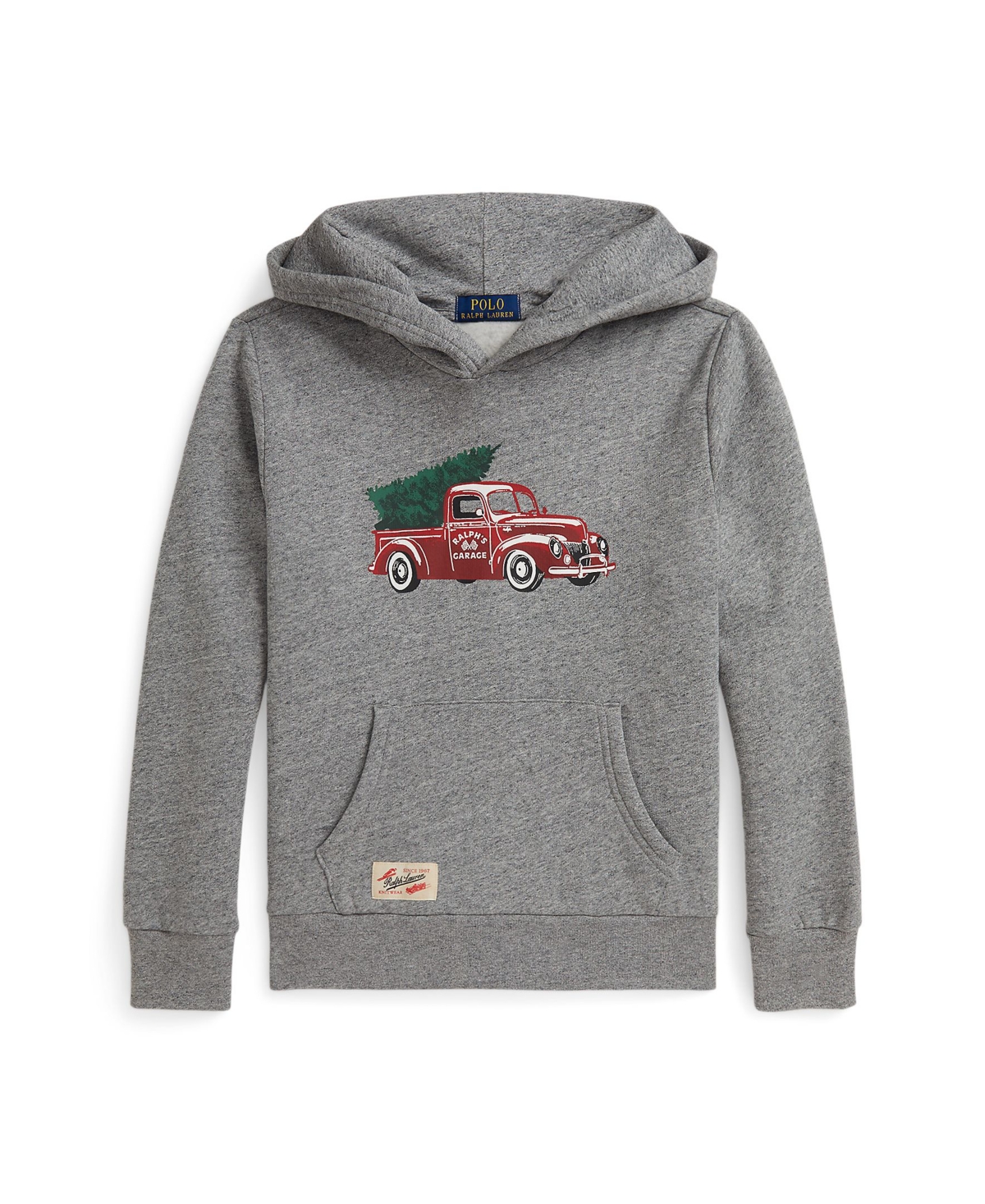Click here for Polo Ralph Lauren Boys 8-20 Truck-Print Hoodie - G... prices