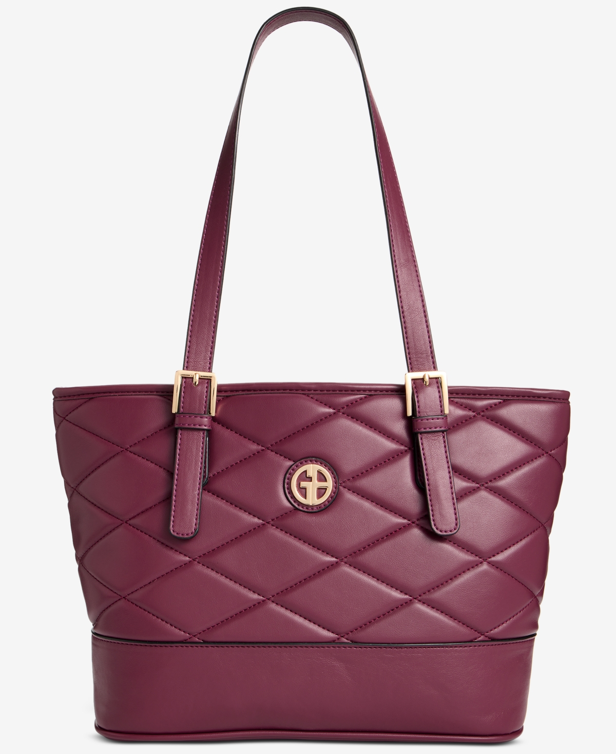 Click here for Giani Bernini Large Quilted Tulip Tote  Exclusivel... prices