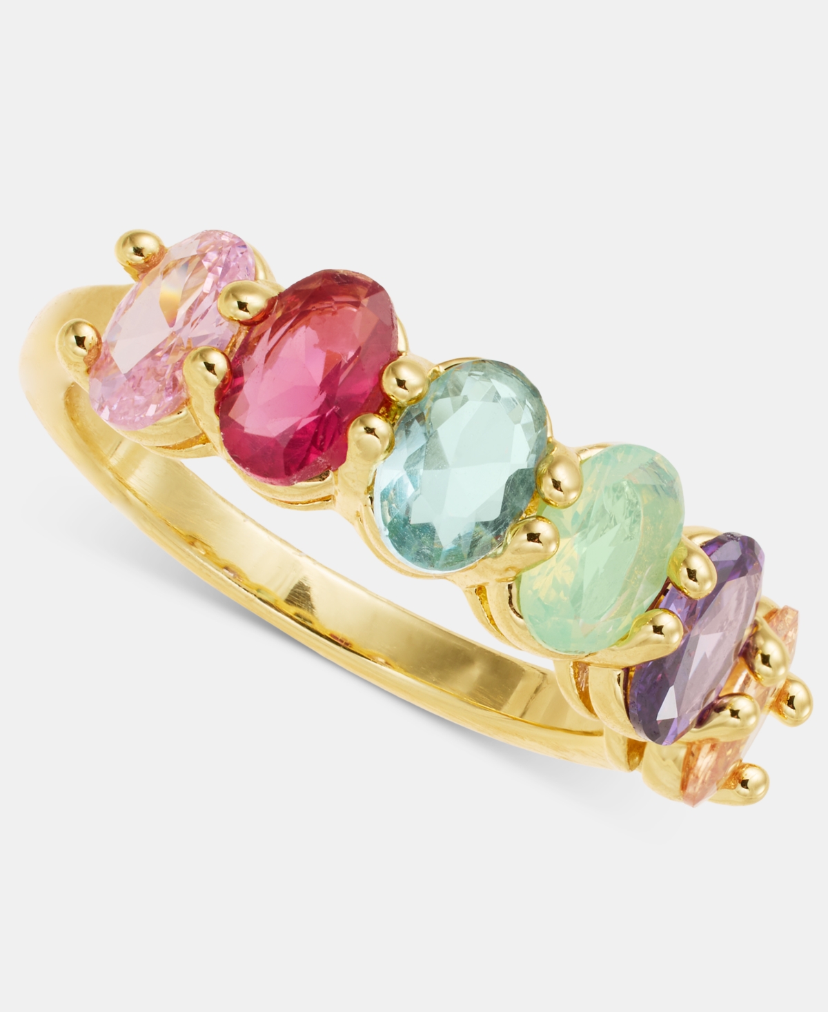 Click here for Charter Club Multicolor Crystal Ring  Macys Exclus... prices
