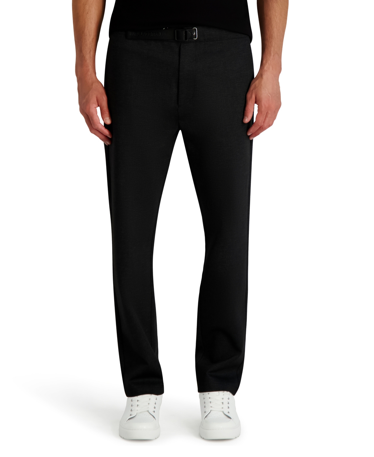 Click here for Karl Lagerfeld Paris Mens Straight Leg Belted Pant... prices
