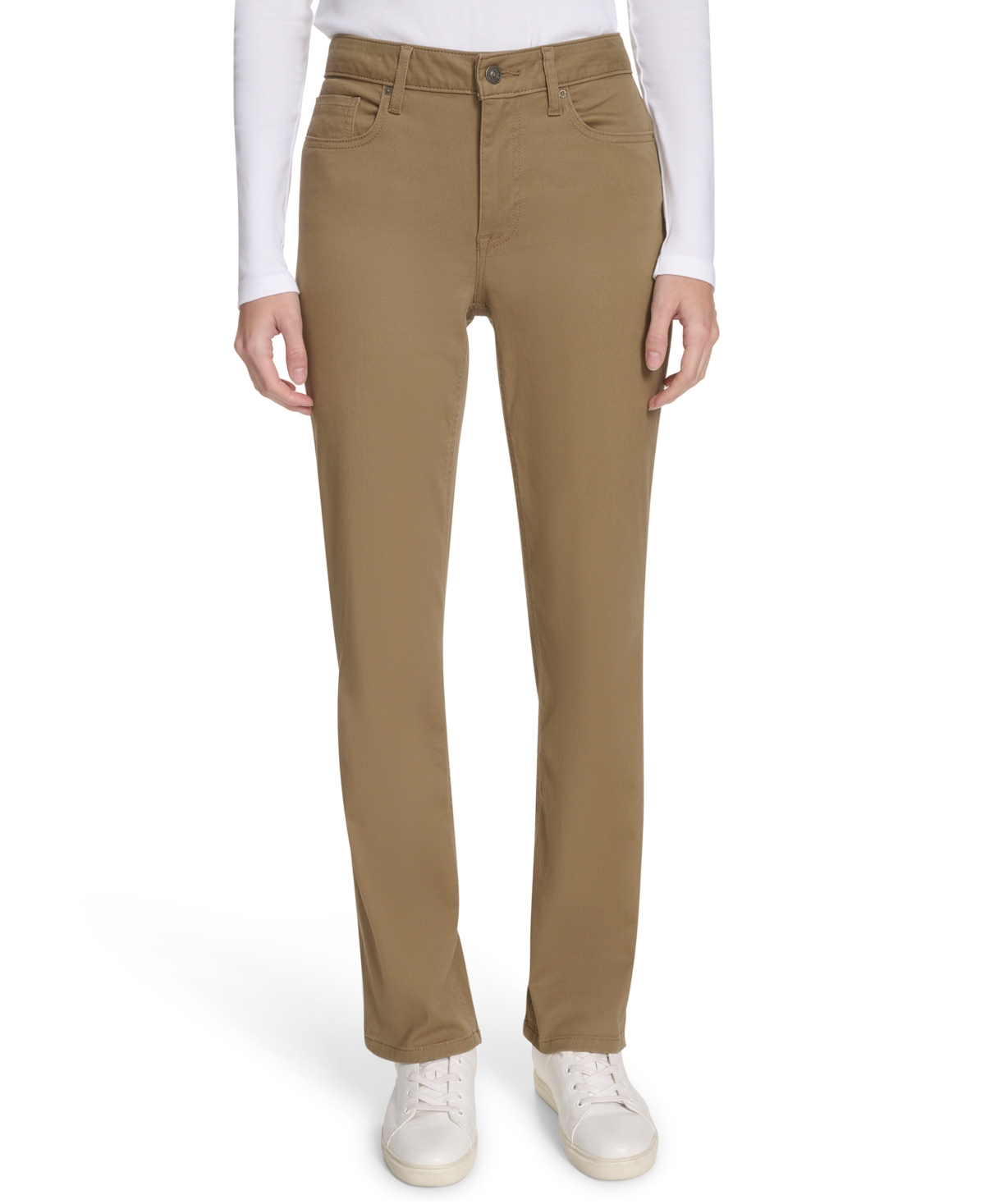 Click here for Nautica Jeans Womens Solid Stretch Full-Length Jea... prices