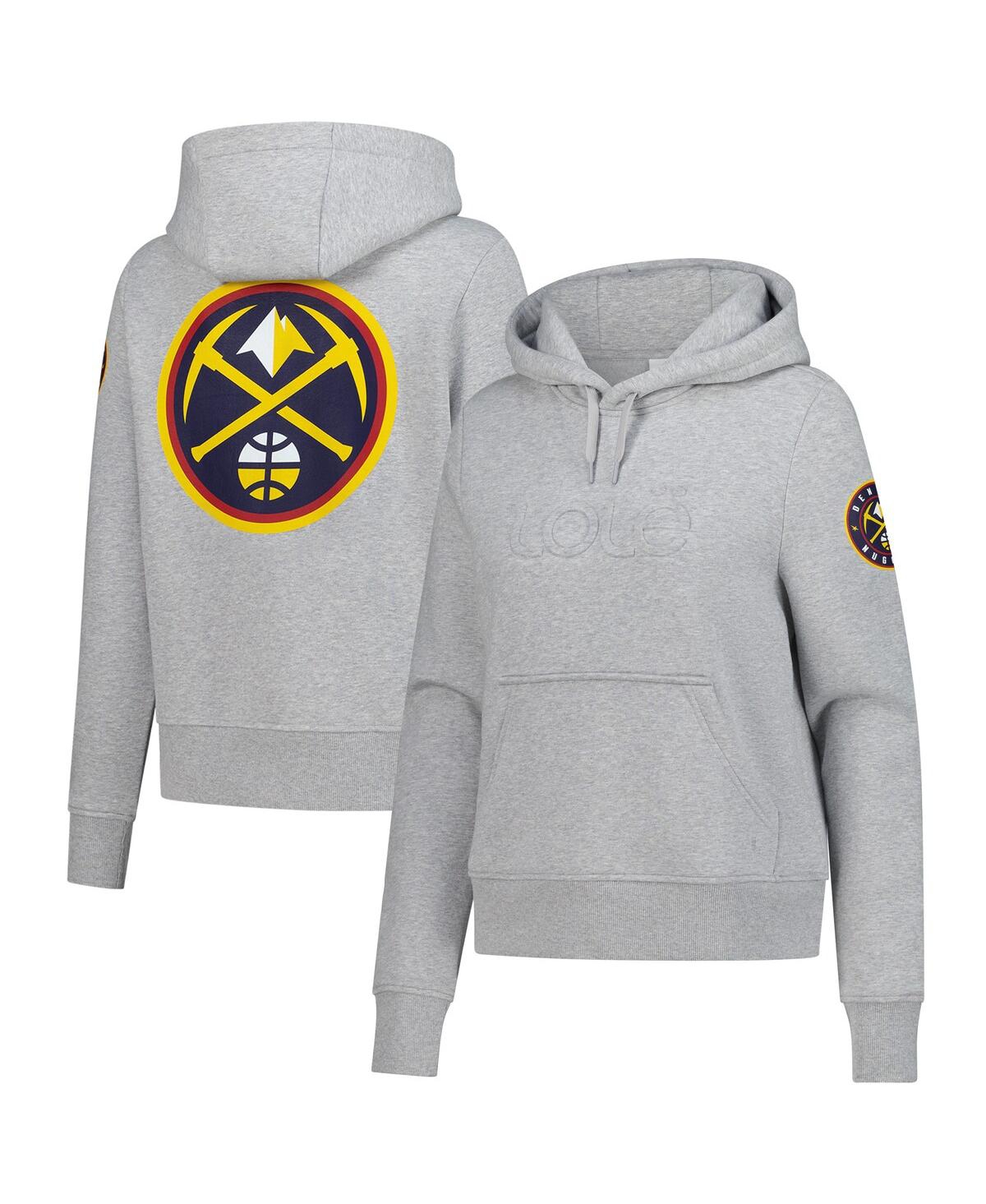 Click here for Lole Womens Gray Denver Nuggets Icon Pullover Hood... prices