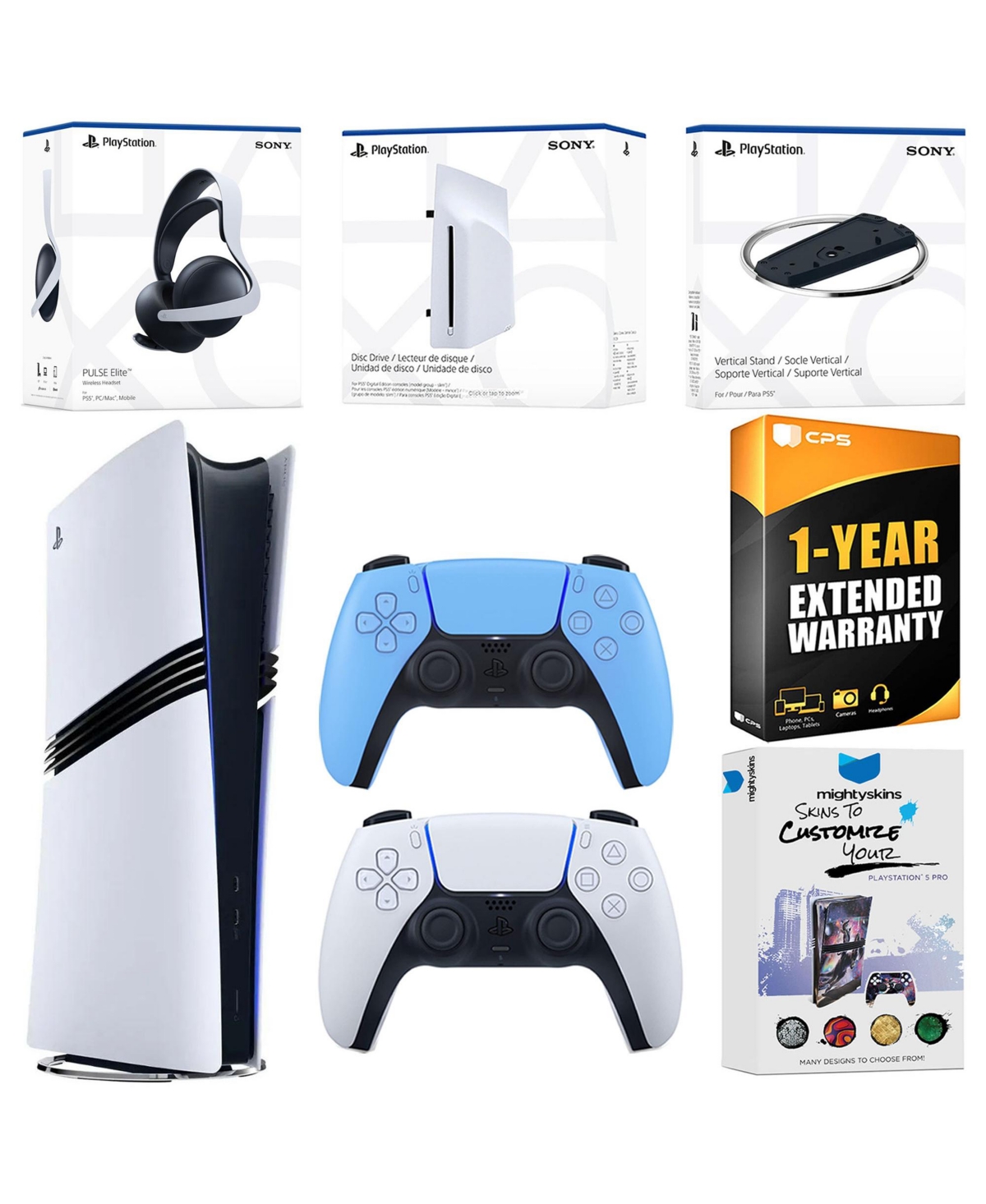 Click here for Sony PlayStation 5 Pro Digital Bundle with Disc Dr... prices