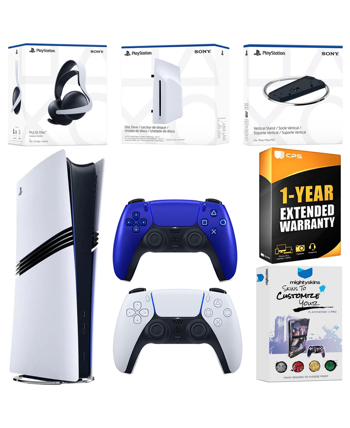 Click here for Sony PlayStation 5 Pro Digital Bundle with Disc Dr... prices