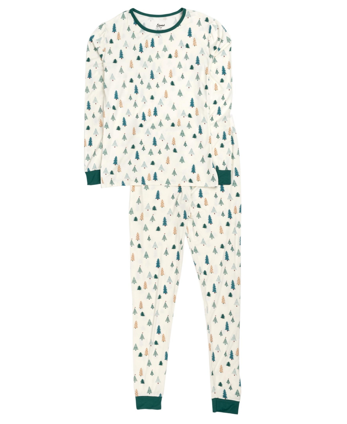Click here for Leveret Kids Two Piece Bamboo Pajamas  Pine Tree... prices