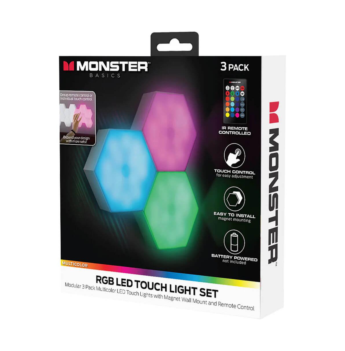 Click here for Multi-Color Led Touch Light 3-Pack with Remote Con... prices