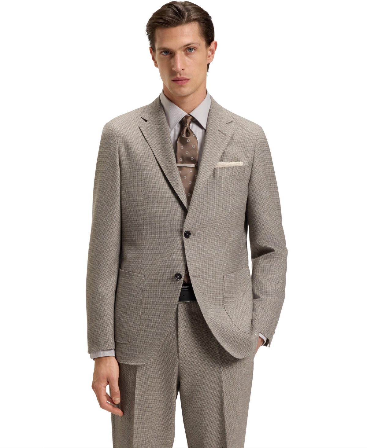Click here for Boss by Hugo Boss Mens Virgin Wool Slim-Fit Blazer... prices