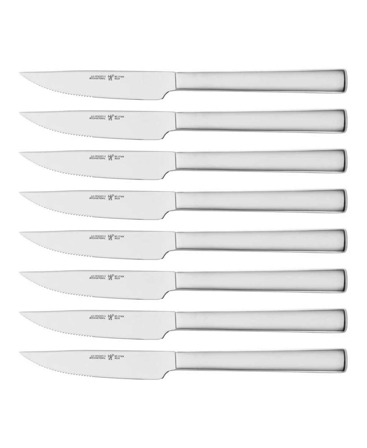 Click here for Henckels 8-Pc. Stainless Steel Steak Knife Set - S... prices