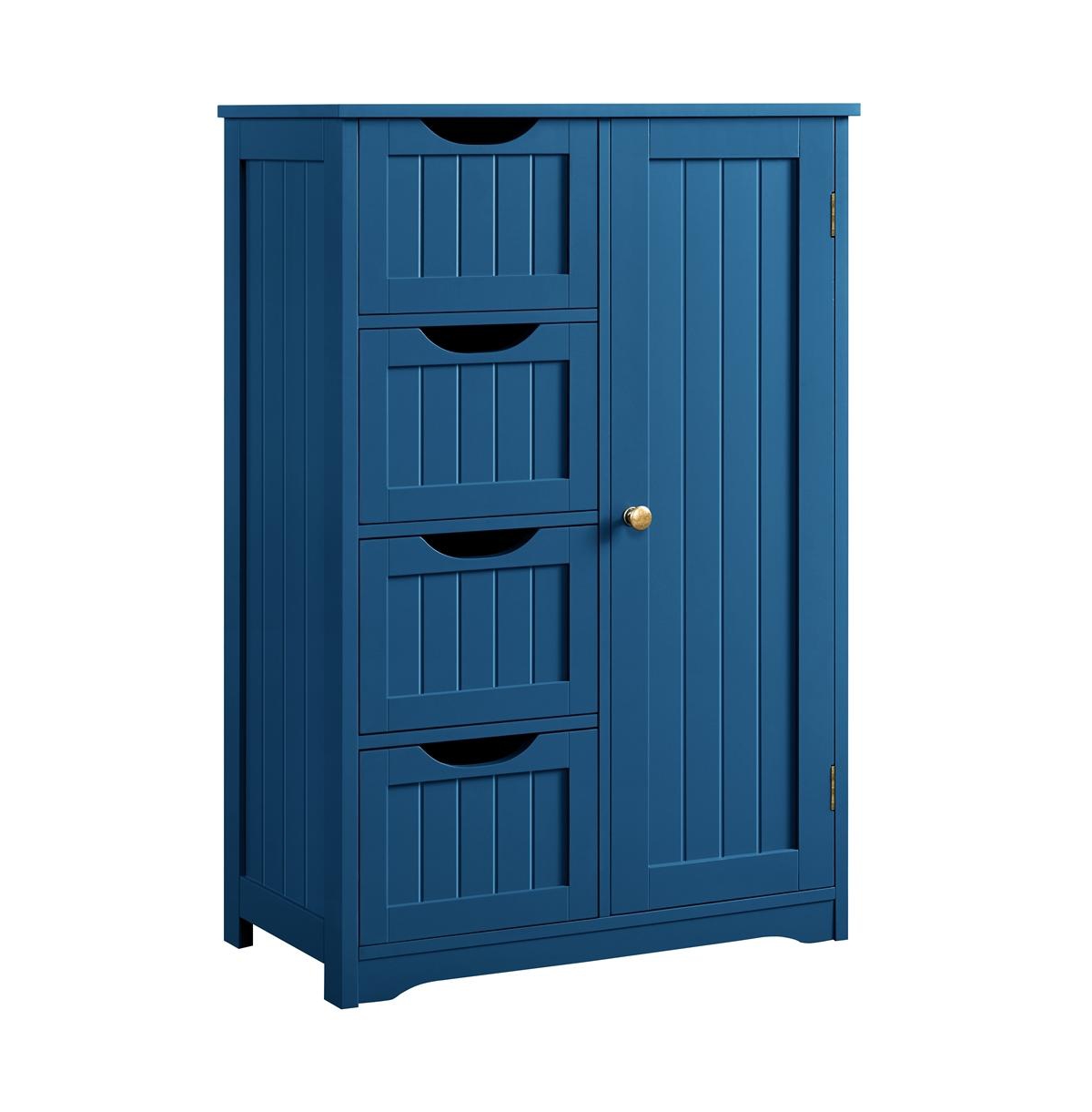 Click here for 32.5 H Wooden Bathroom Cabinet 4 Drawers & Cupboar... prices