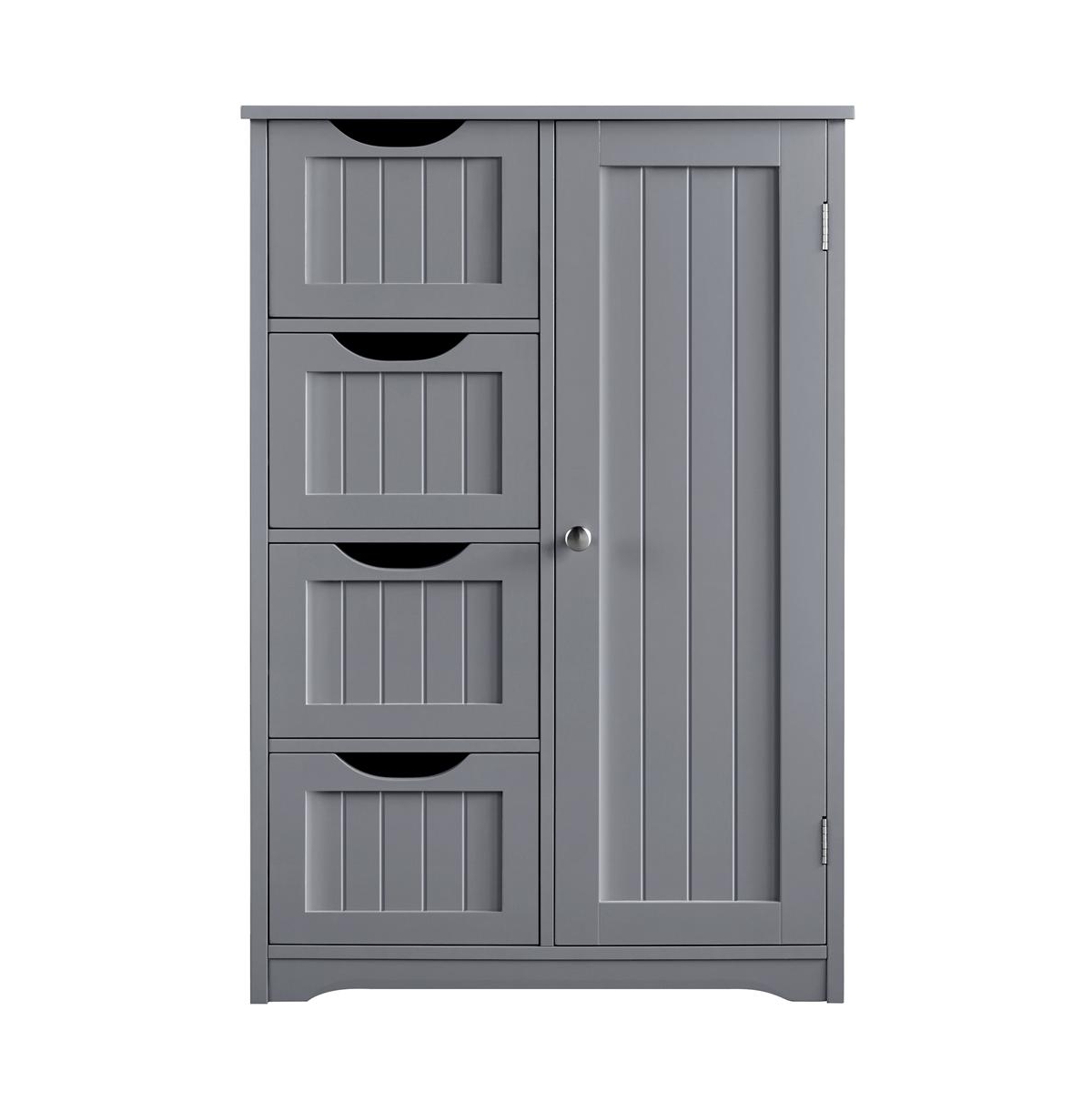 Click here for 32.5 H Wooden Bathroom Cabinet 4 Drawers & Cupboar... prices