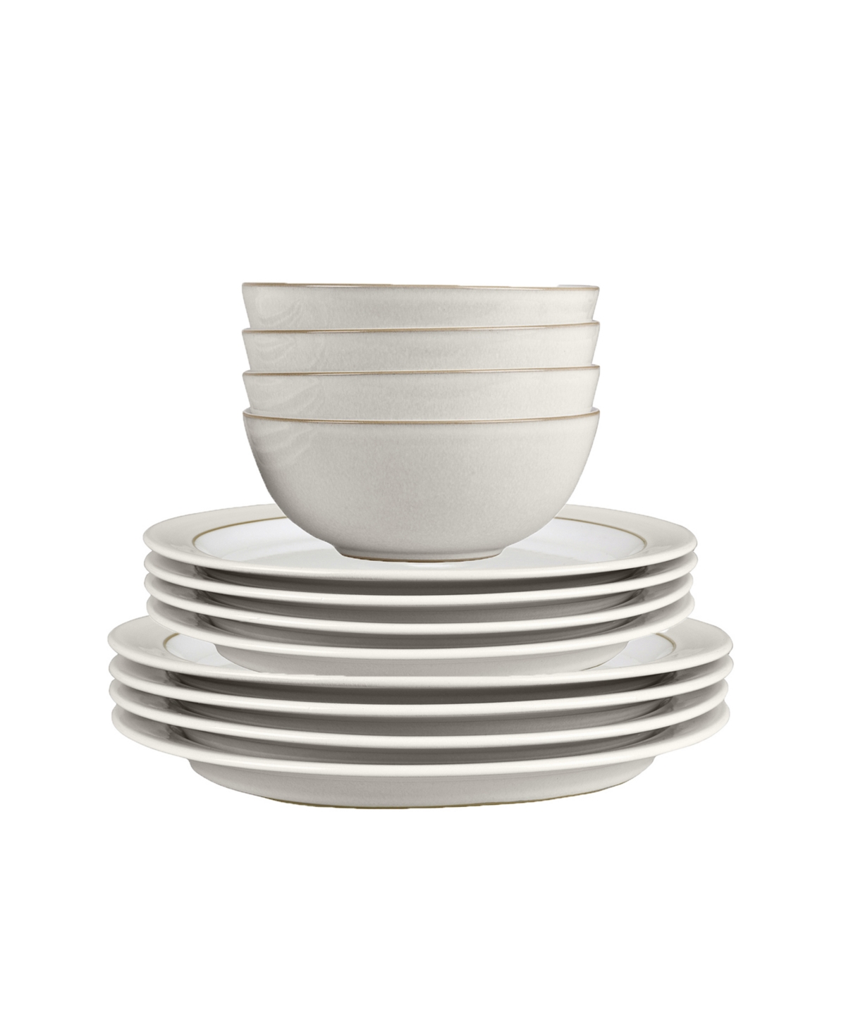 Click here for Denby Natural Canvas 12 Pc. Dinnerware Set  Servic... prices