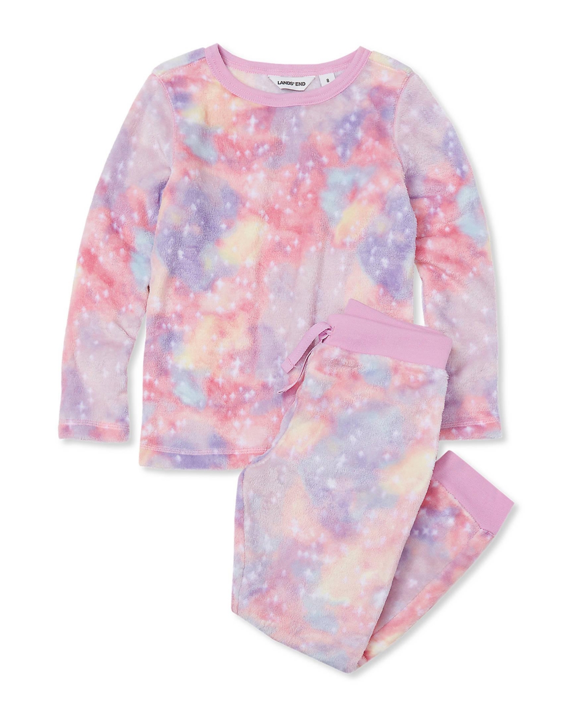 Click here for Lands End Kids Long Sleeve Plush Fleece Pajama Set... prices