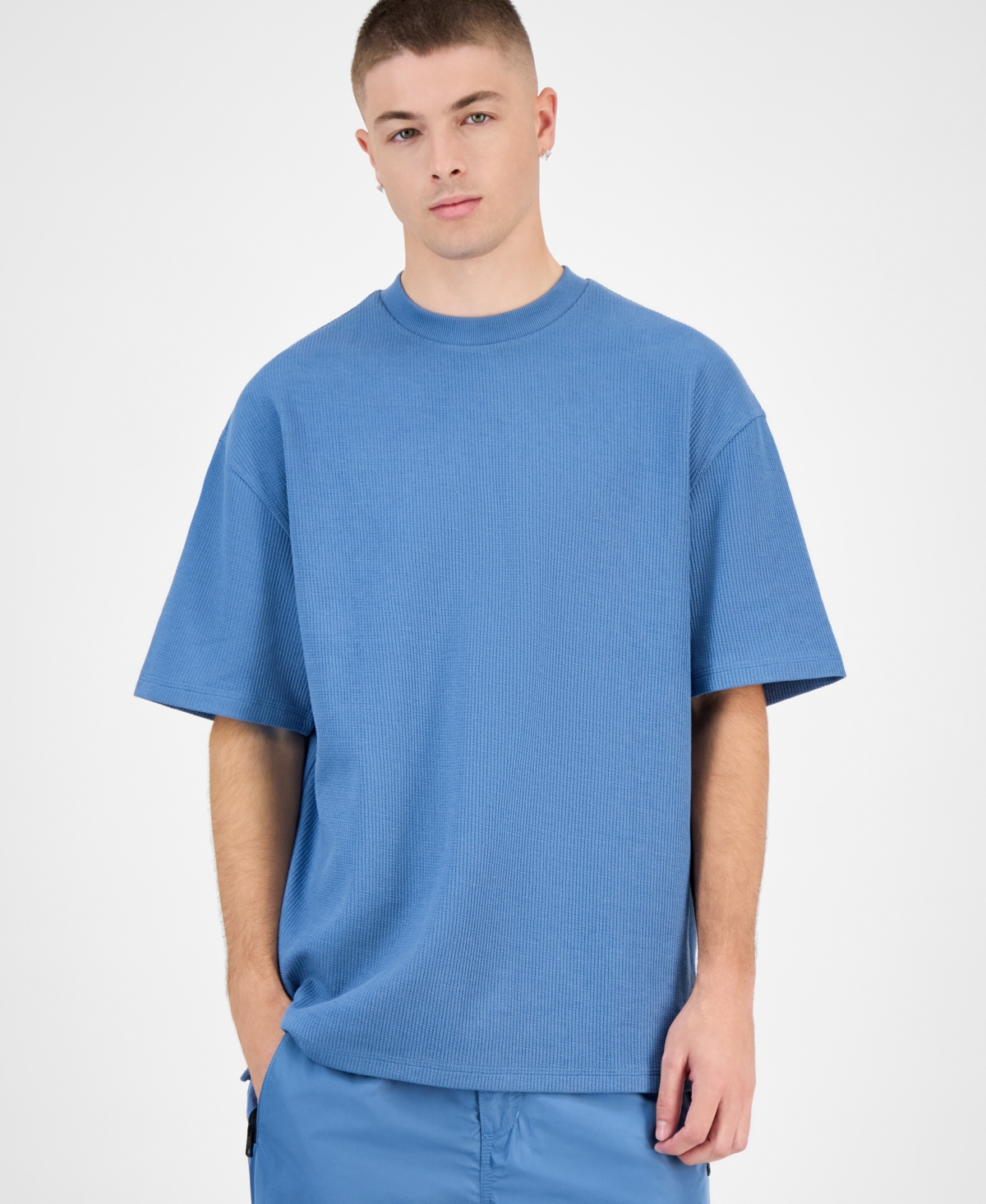 Click here for Hugo Boss Nuwaffle Short-Sleeve Crewneck T-Shirt -... prices