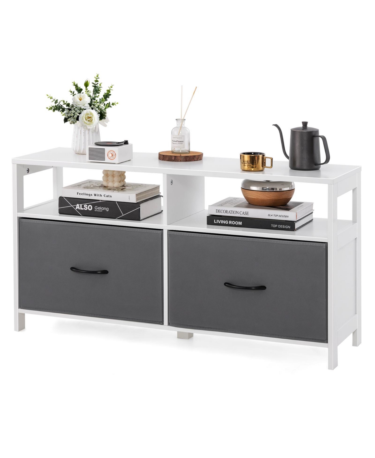 Click here for Volenca Fabric Chest of Drawers with 2 Drawers and... prices