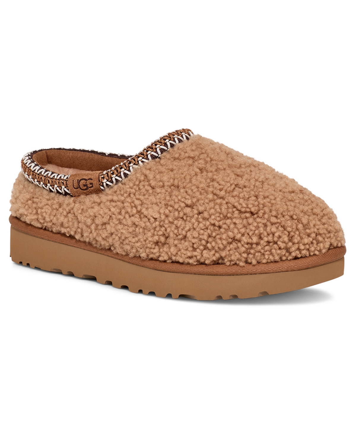 Click here for Ugg Womens Tasman Maxi Curly Slippers - Chestnut prices