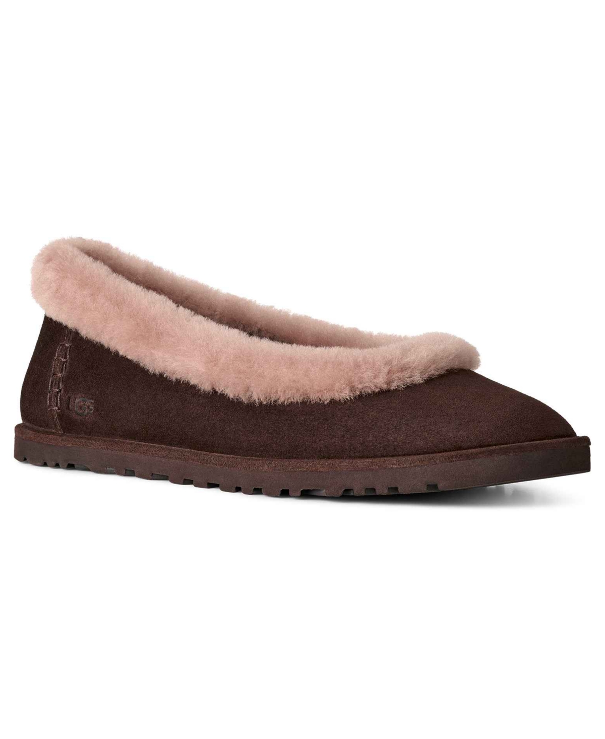 Click here for Ugg Womens Zora Ballet Round Toe Flats - Dusted Co... prices