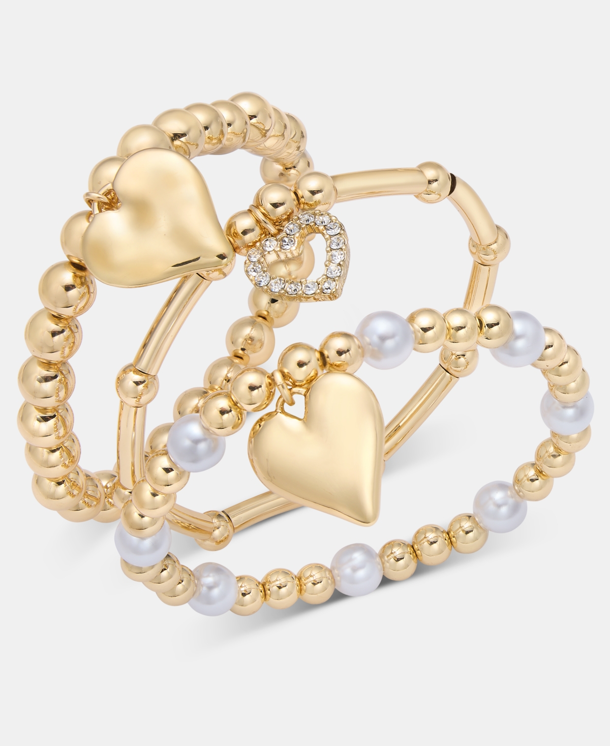 Click here for I.n.c. International Concepts 3-Pc. Set Pave Heart... prices