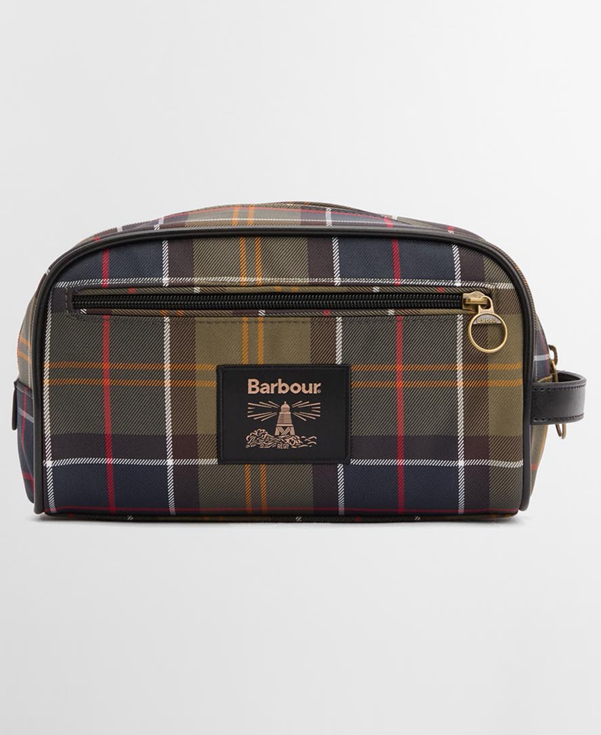 Click here for Barbour Mens Tartan Washbag - Classic/Beacon prices