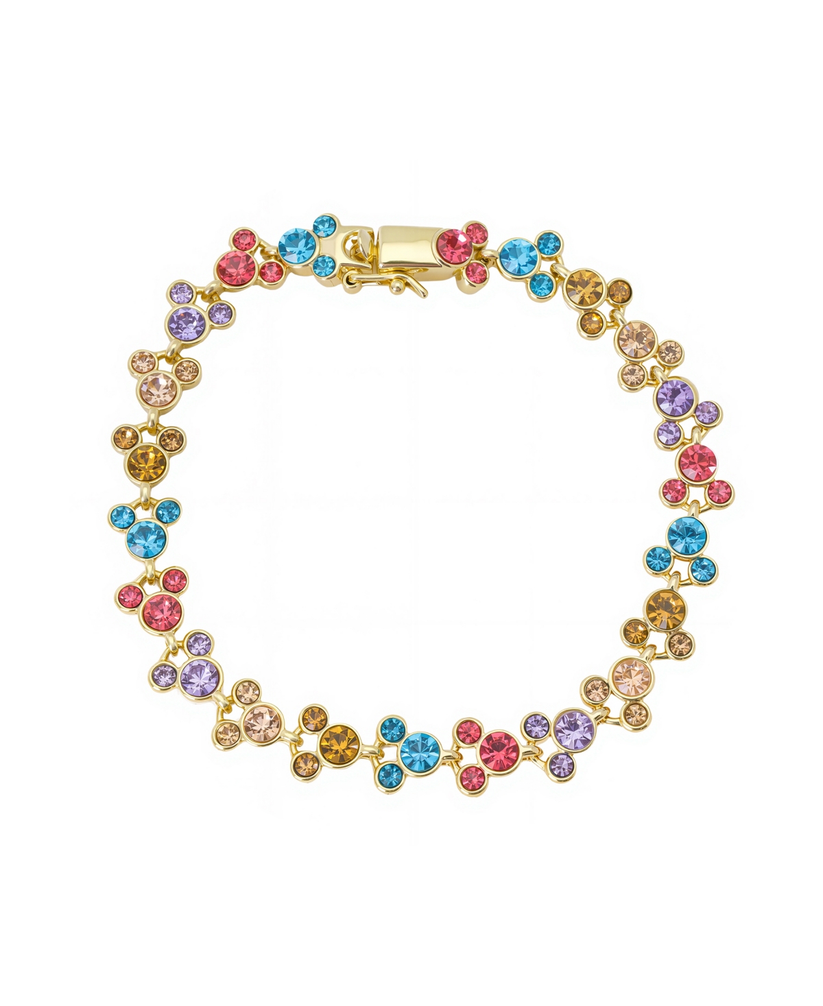 Click here for Disney Crystal Mickey Mouse Tennis Bracelet - Gold prices