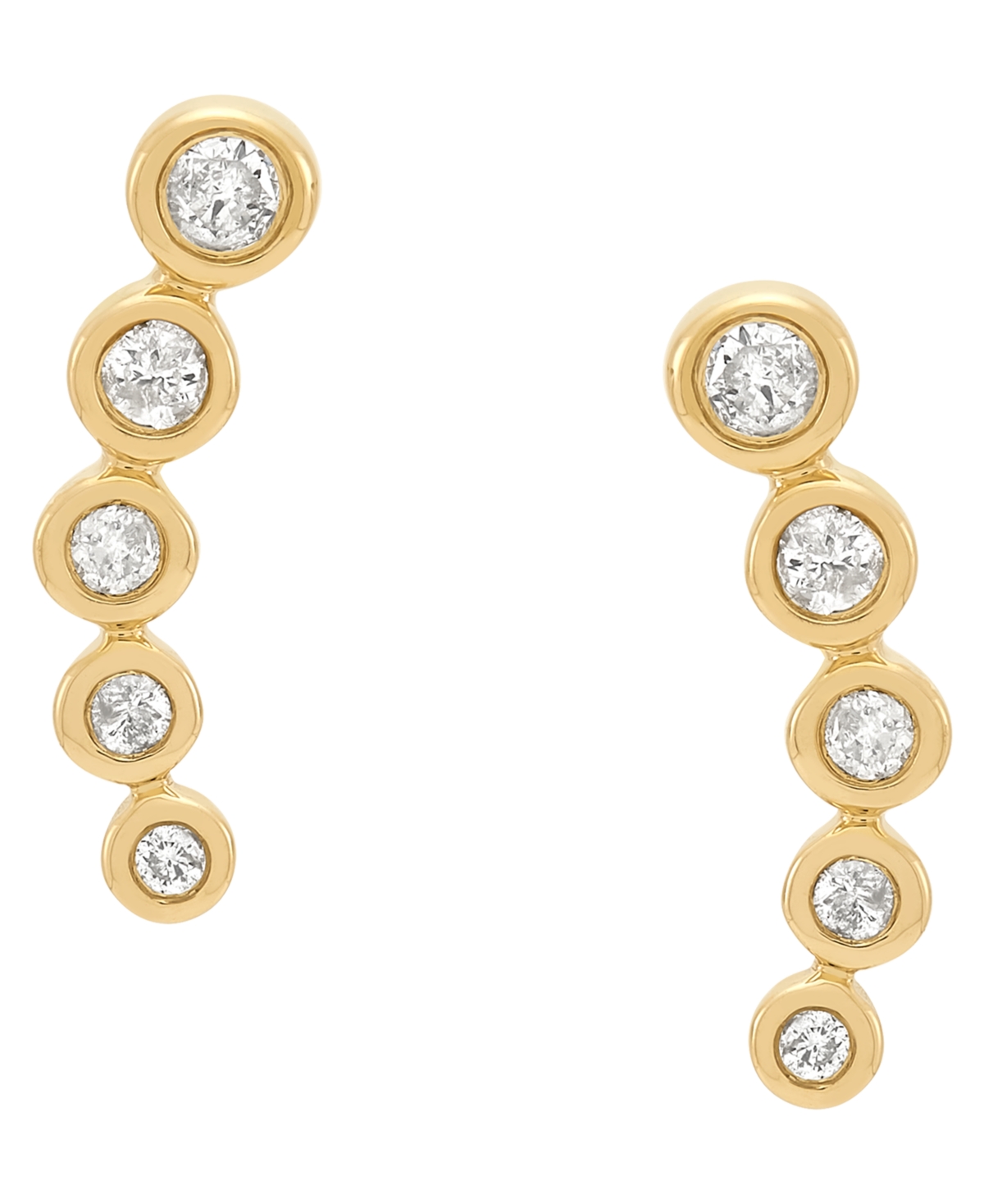 Click here for Macys Diamond Stud Earrings (1/4 ct. t.w.) in 14K... prices