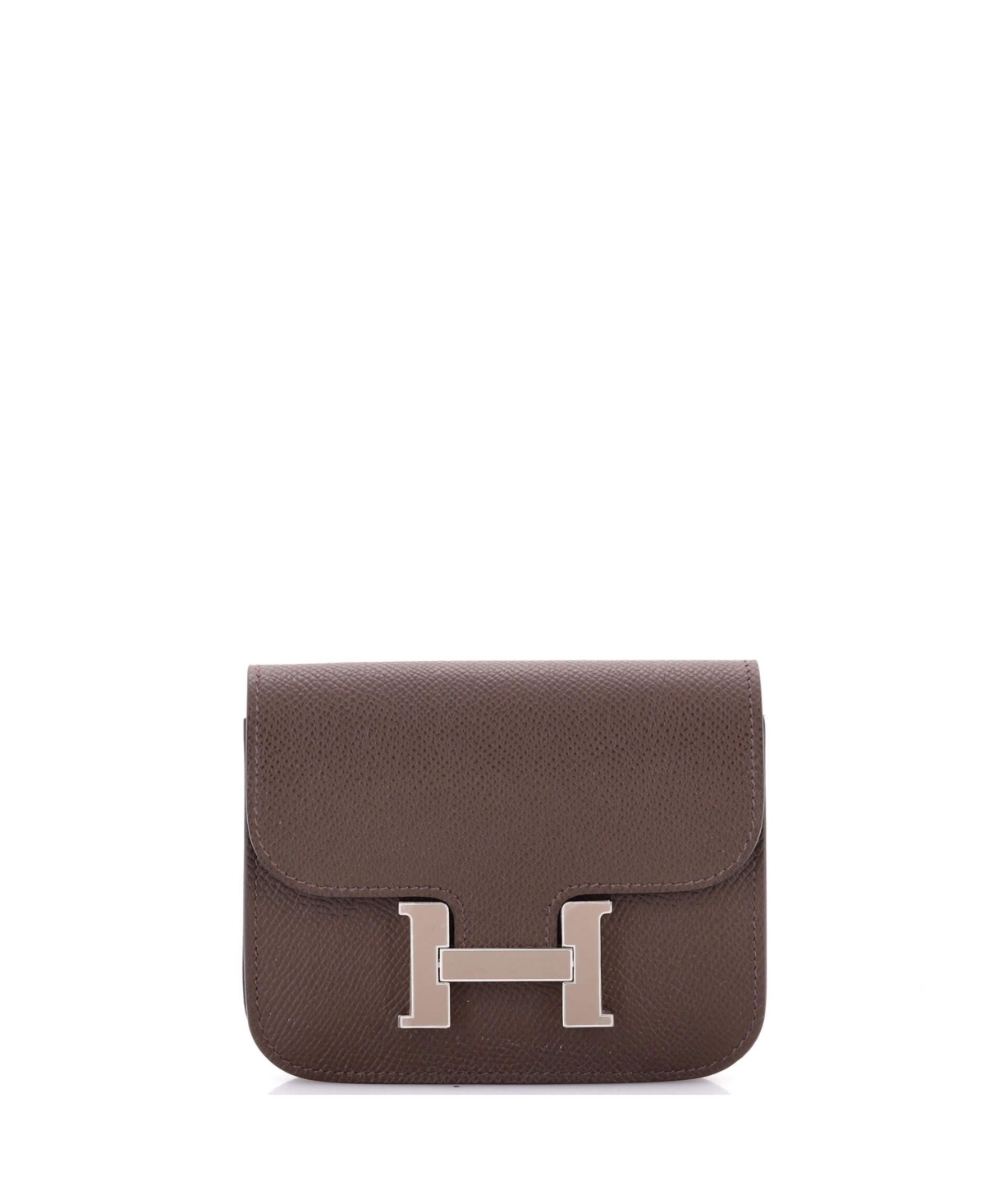 Click here for Pre-Owned Hermes Constance Slim Wallet Epsom - Bro... prices