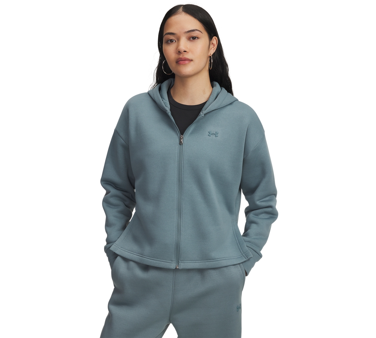Click here for Under Armour Womens Armour Fleece Zip-Front Hooded... prices