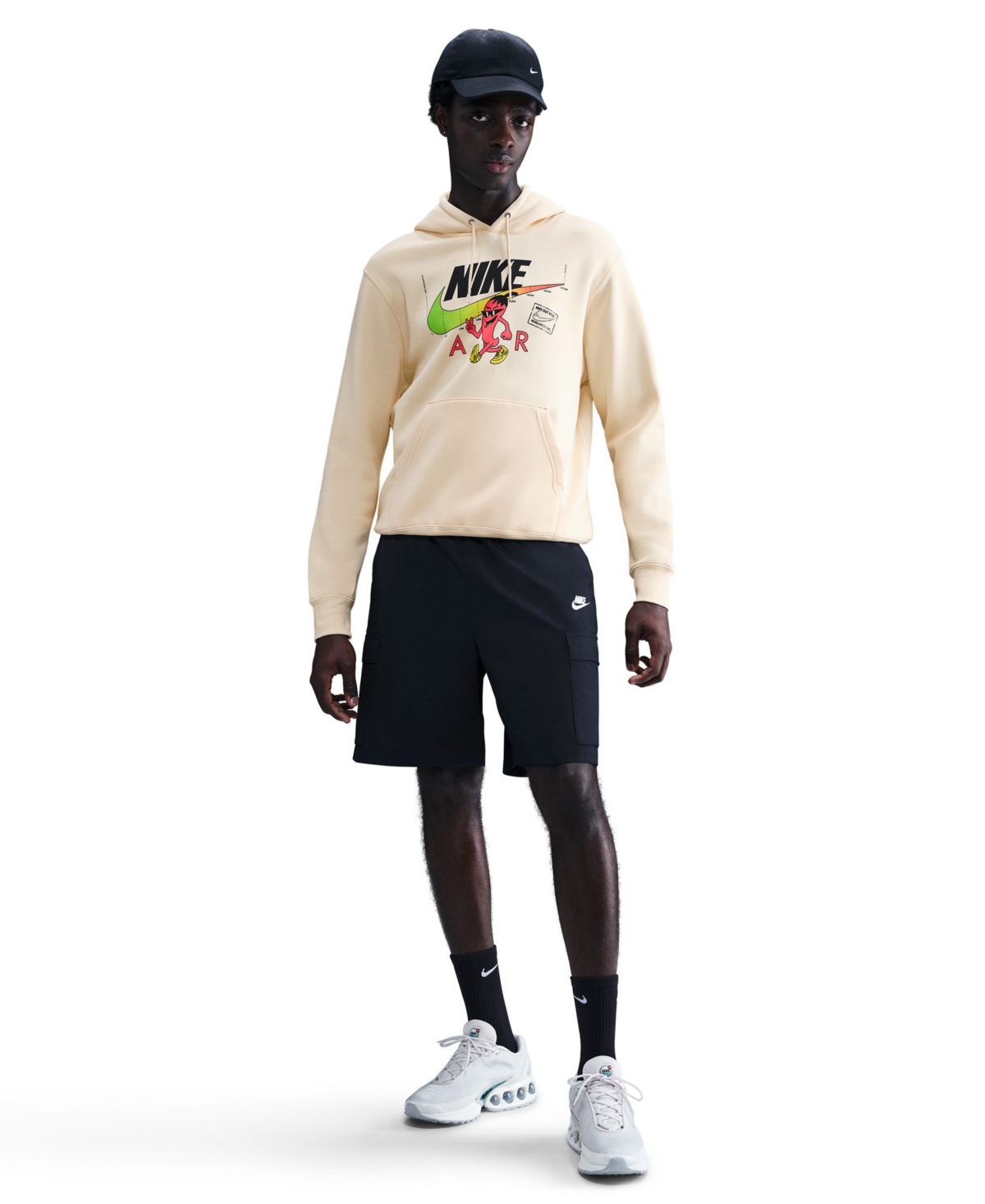 Click here for Nike Mens Sportswear Club Fleece Hoodie - Muslin prices